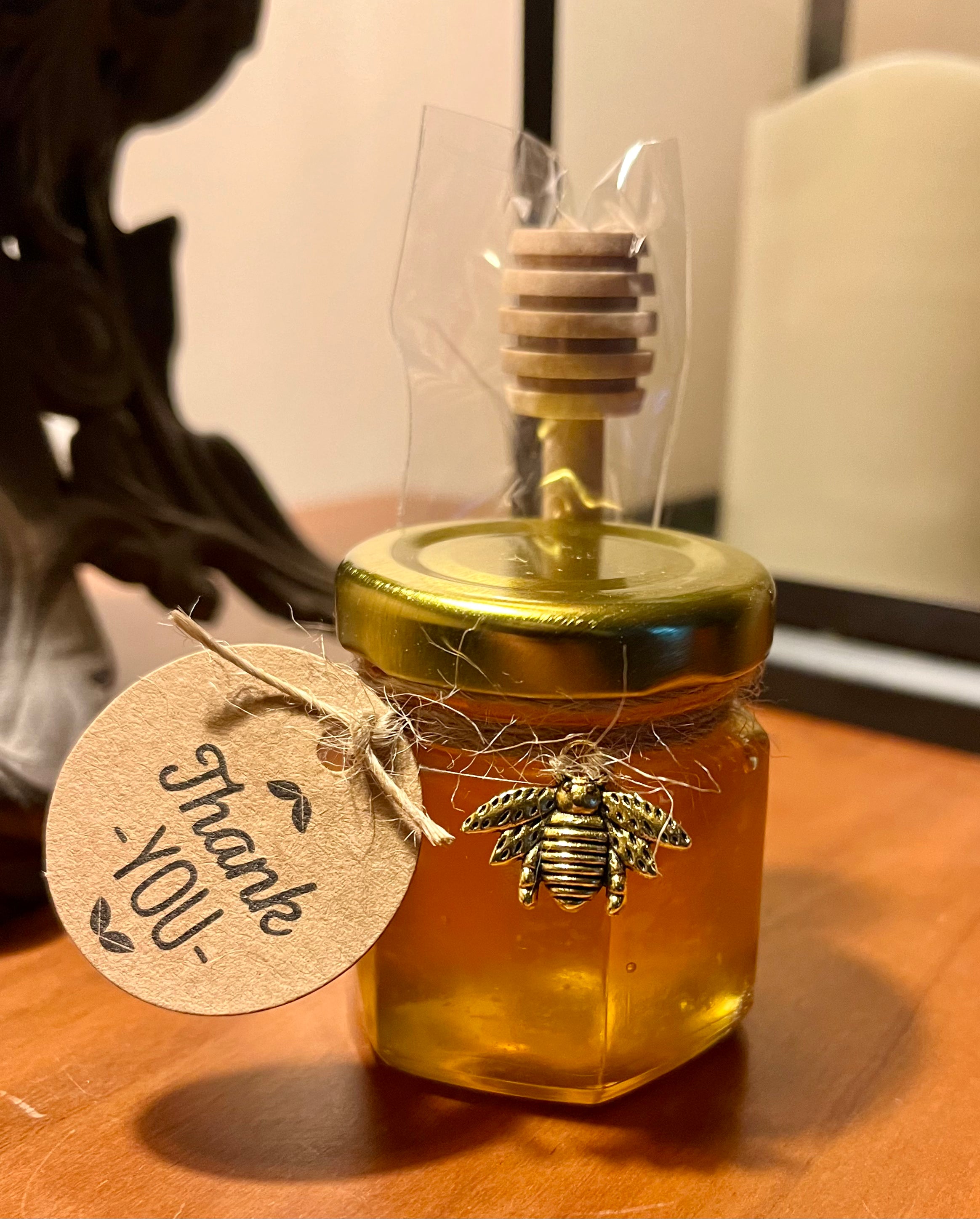 Honey Favors: 1.5 ounce jars Colorado Wildflower Honey – Flower Street Farm